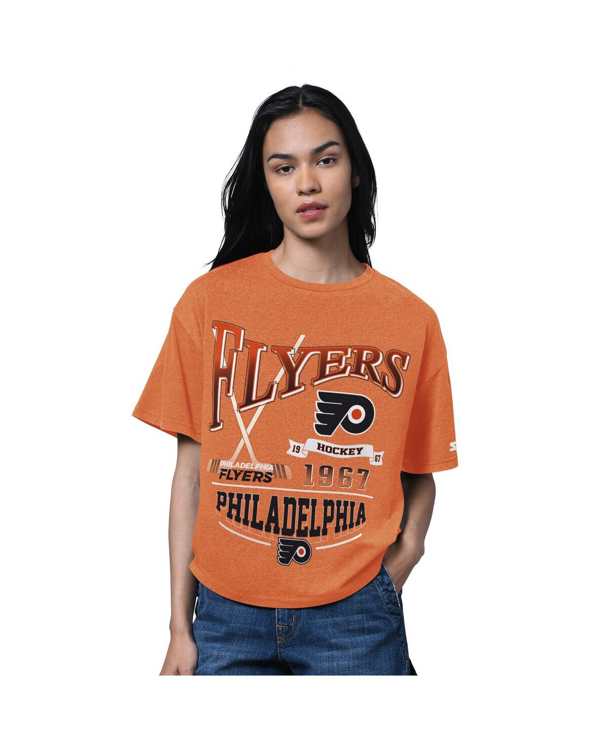 Click here for Starter Womens Heather Orange Philadelphia Flyers... prices
