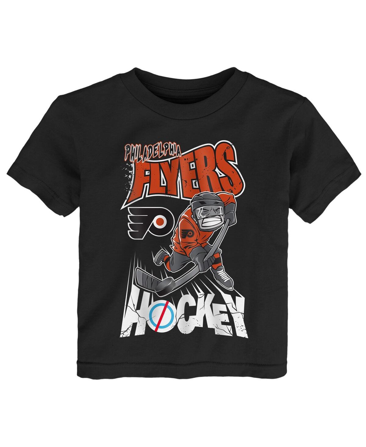 Click here for Outerstuff Toddler Black Philadelphia Flyers One T... prices