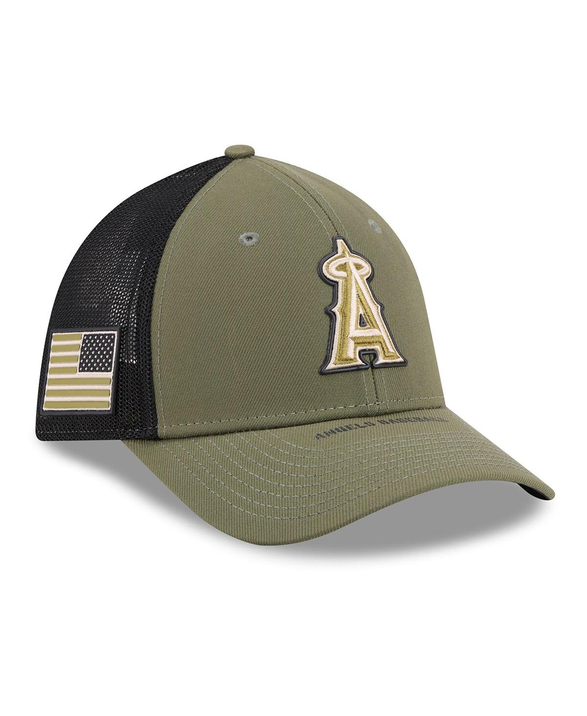 Click here for New Era Mens Olive Los Angeles Angels 2026 Armed F... prices