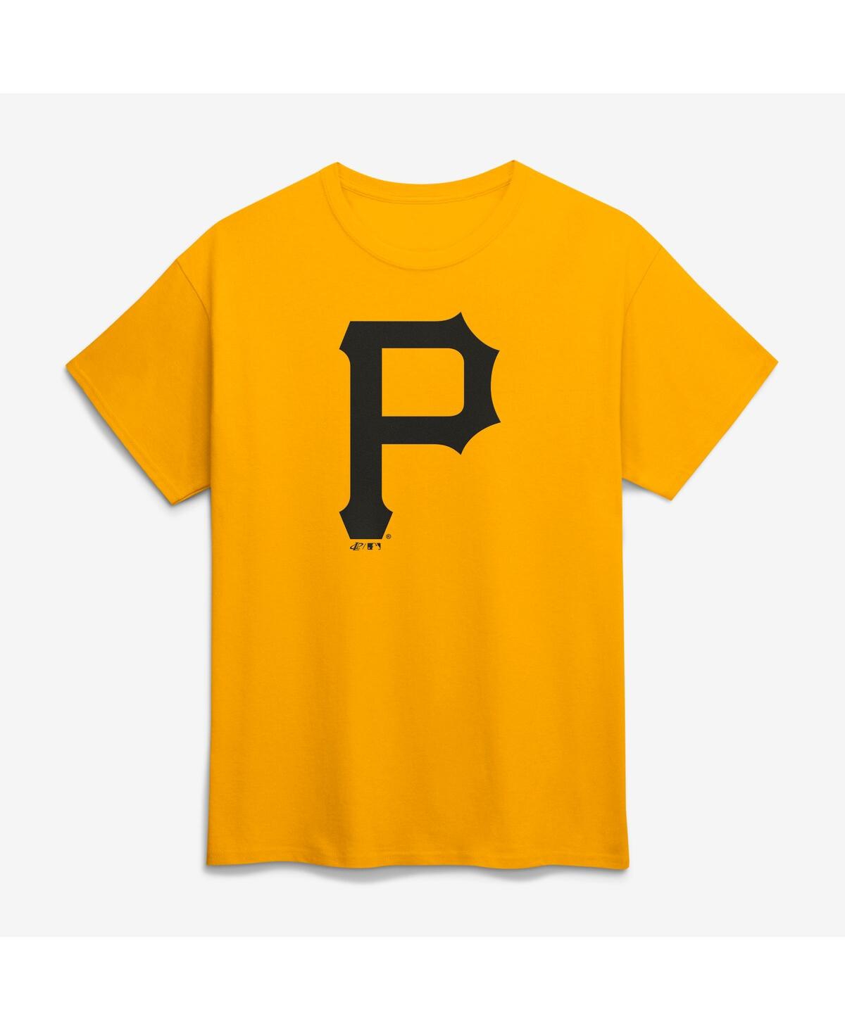 Click here for Logo Athletic Mens Gold Pittsburgh Pirates Logo T-... prices