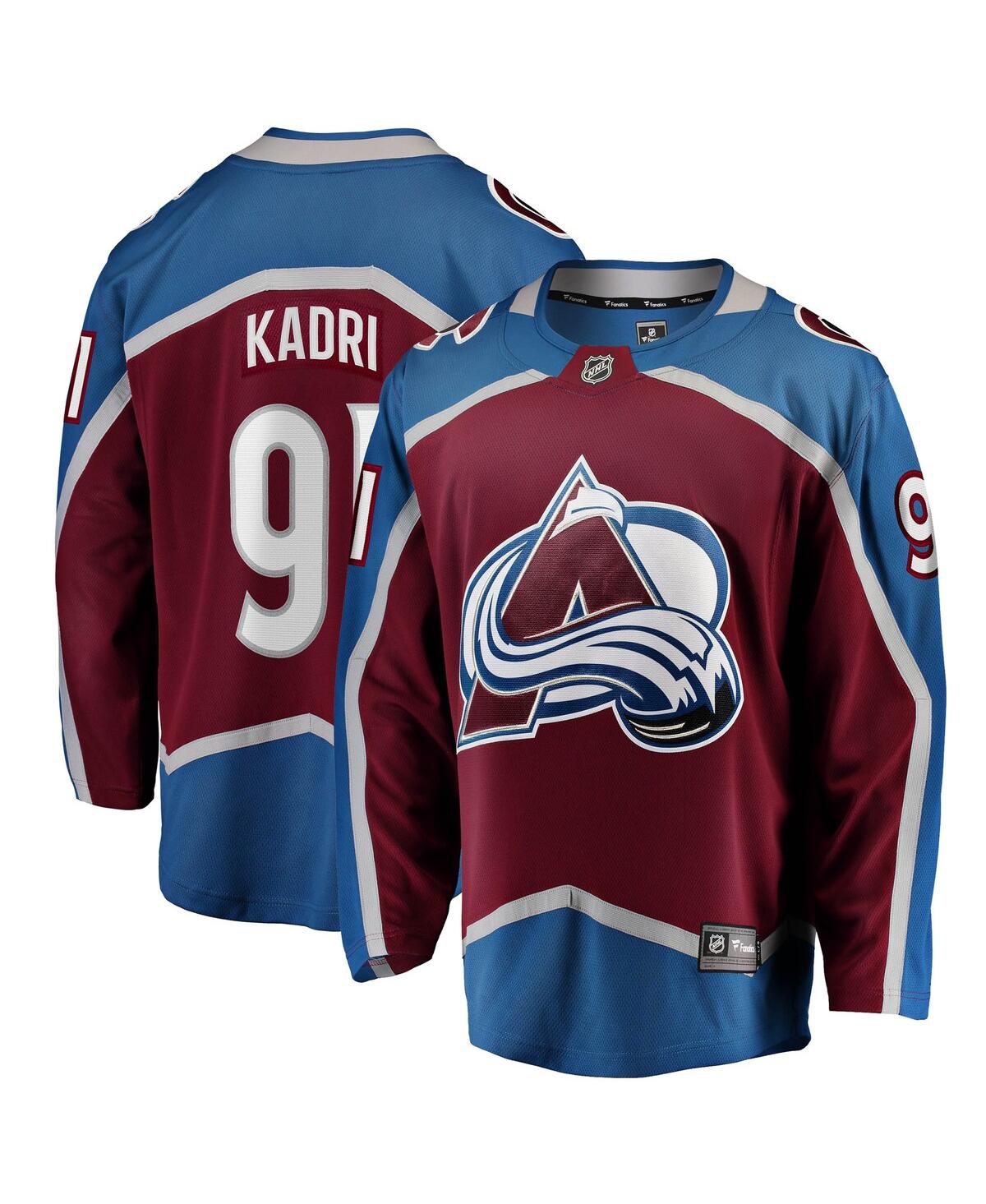 Click here for Fanatics Mens Nazem Kadri Burgundy Colorado Avalan... prices