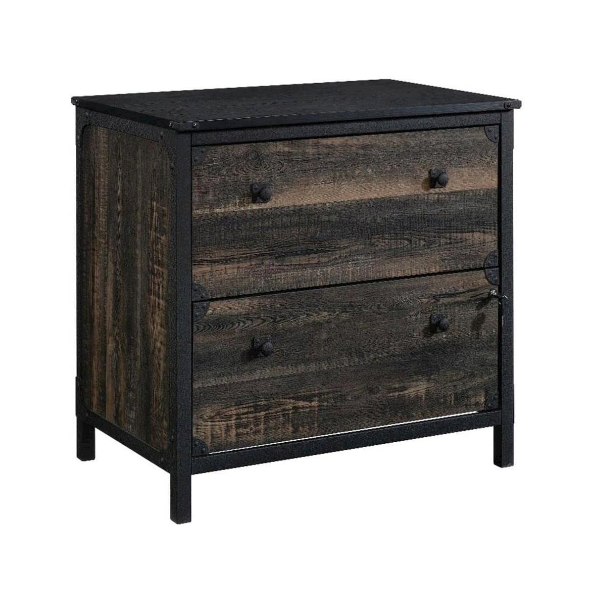 Click here for Sauder Foundry Road File Cabinet  Carbon Oak finis... prices