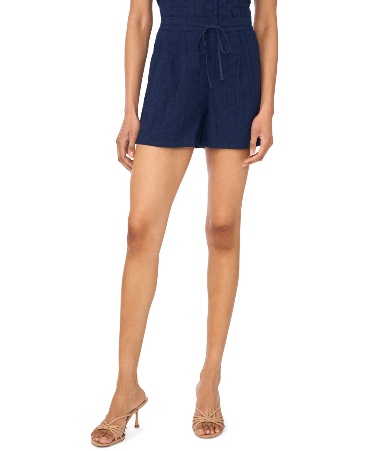 Click here for CeCe Womens Mid-Rise Drawstring Shorts - Classic N... prices