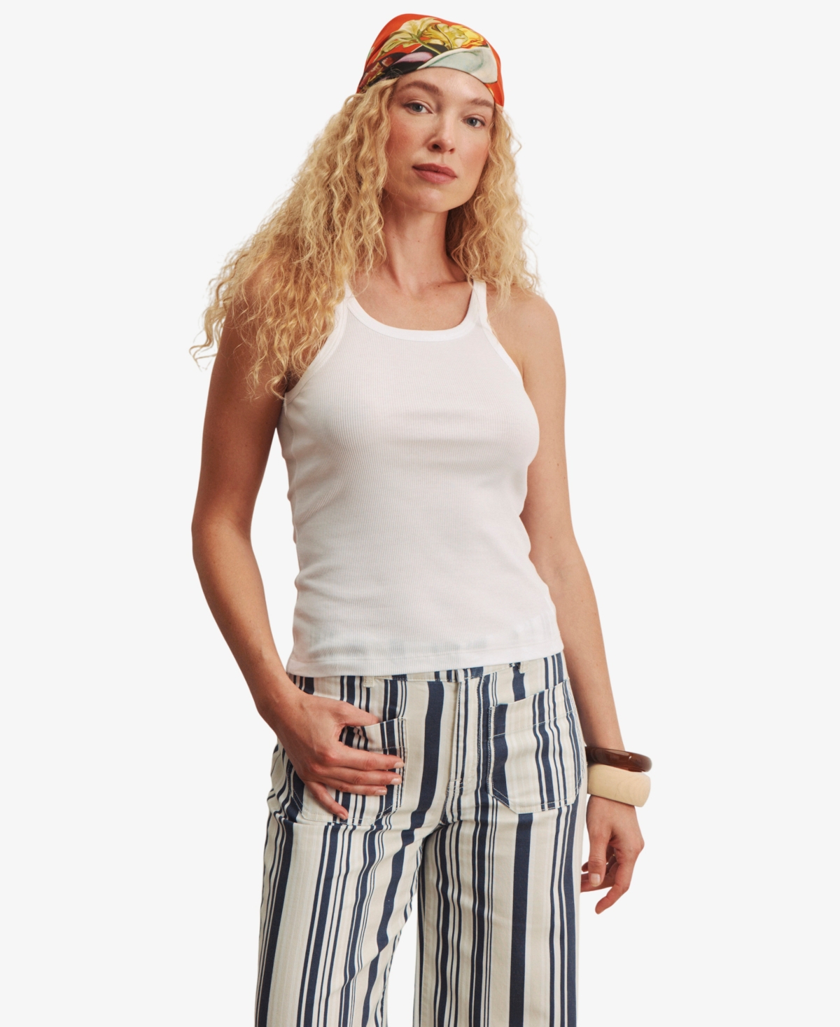 Click here for Sanctuary Womens Sprinter Rib Scoop Neck Tank Top... prices