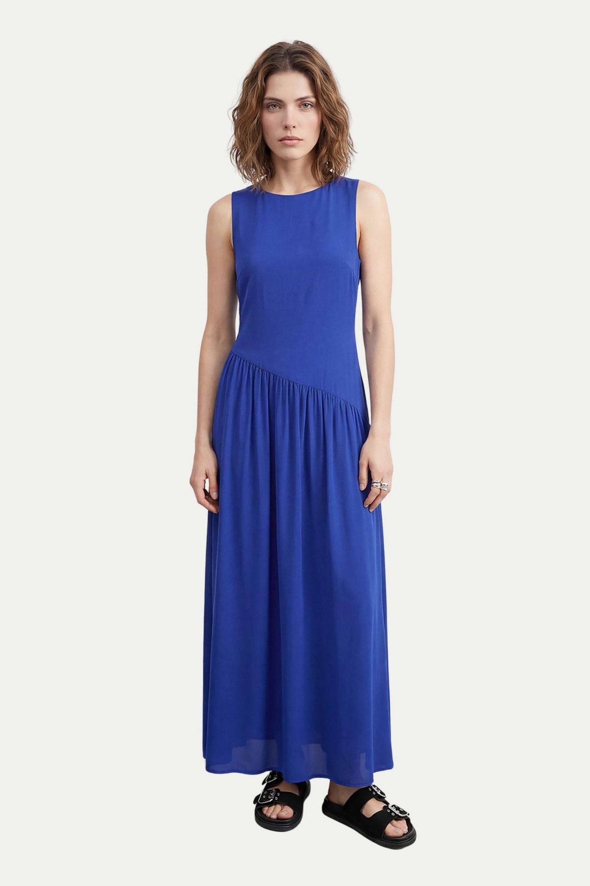 Click here for Warehouse Womens Dropped Waist Chiffon Tiered Maxi... prices