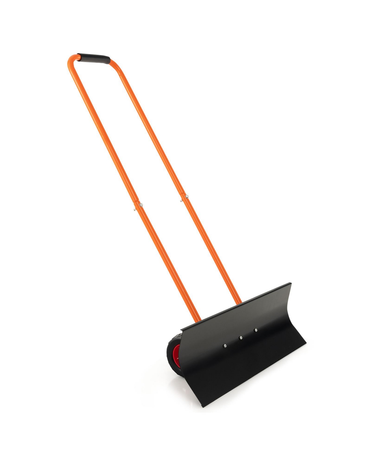 Click here for Sugift Snow Shovel with Wheels and Wide Blade with... prices
