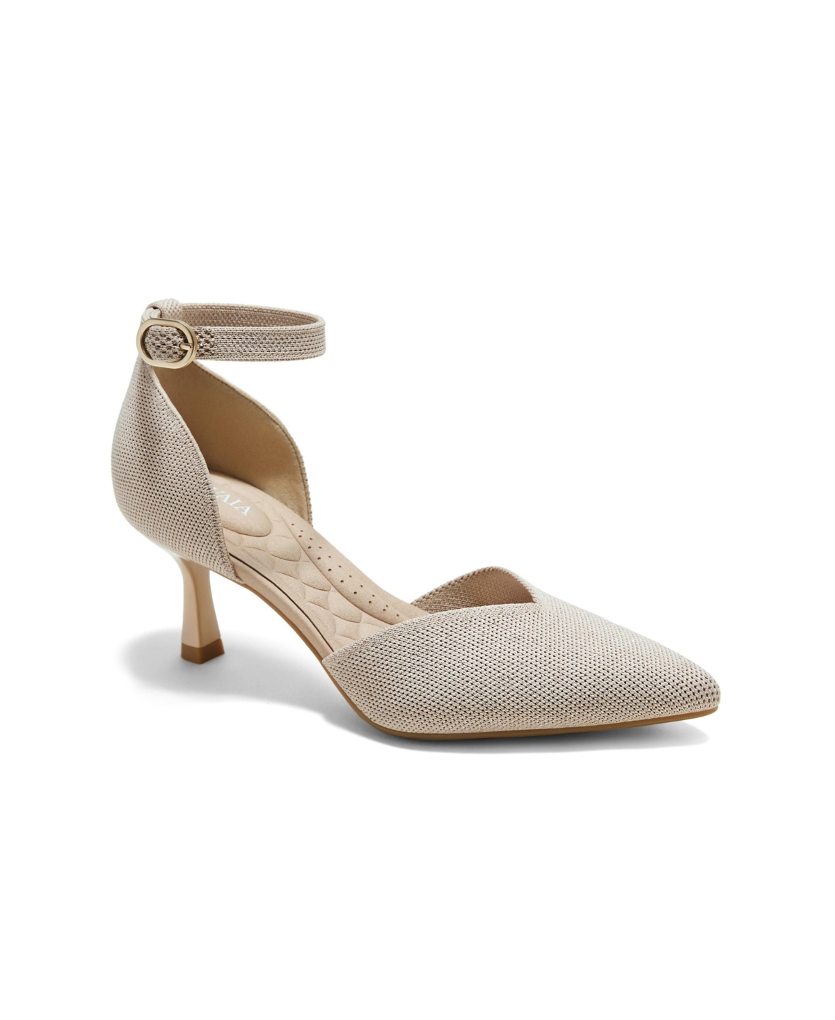 Click here for Vivaia Womens Arabella Pointed-Toe Stilettos - Gol... prices
