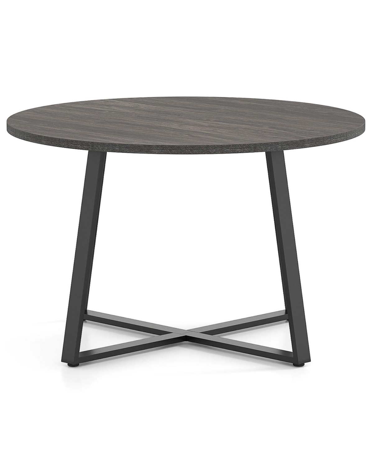 Click here for Slickblue 47 Inches Round Dining Table with X Shap... prices