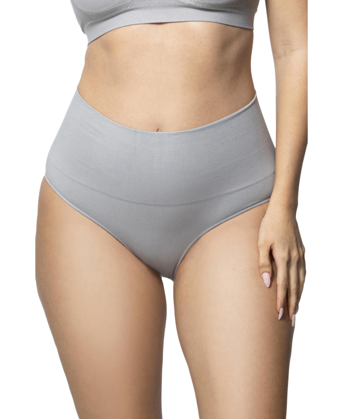 Click here for Underoutfit Womens Smoothing At Waist Brief - Grey prices