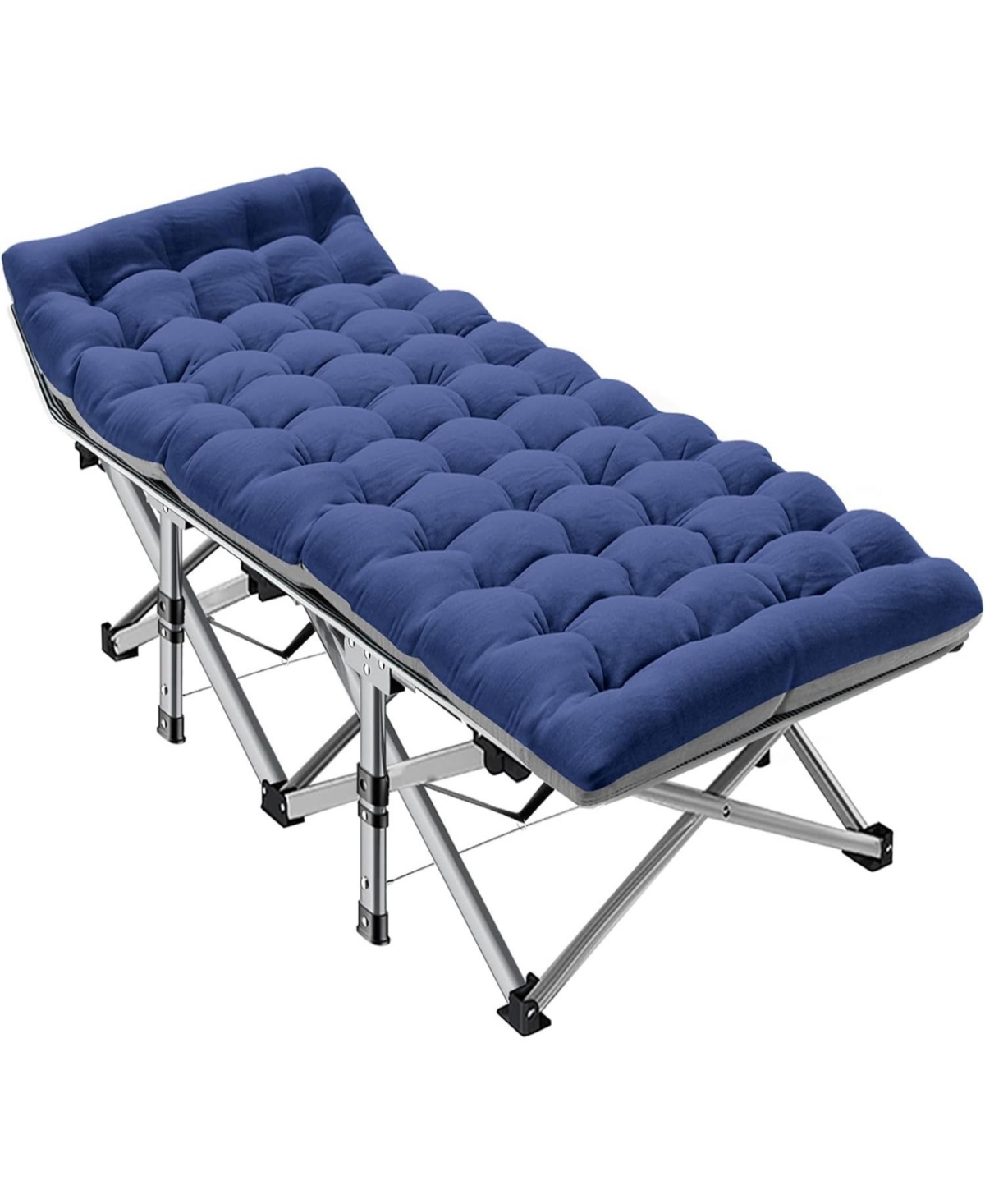 Click here for Aboron Folding Camping Cot with Mat: 75x28. Heavy... prices