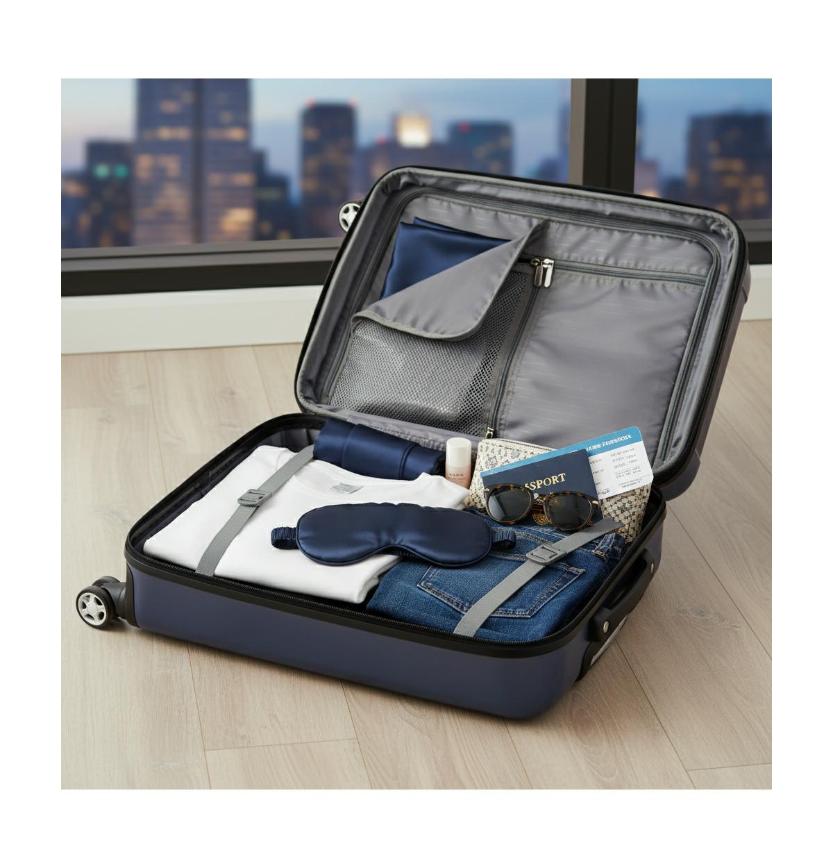 Click here for 3p Experts Travel Sleep Mask Set - Blue prices