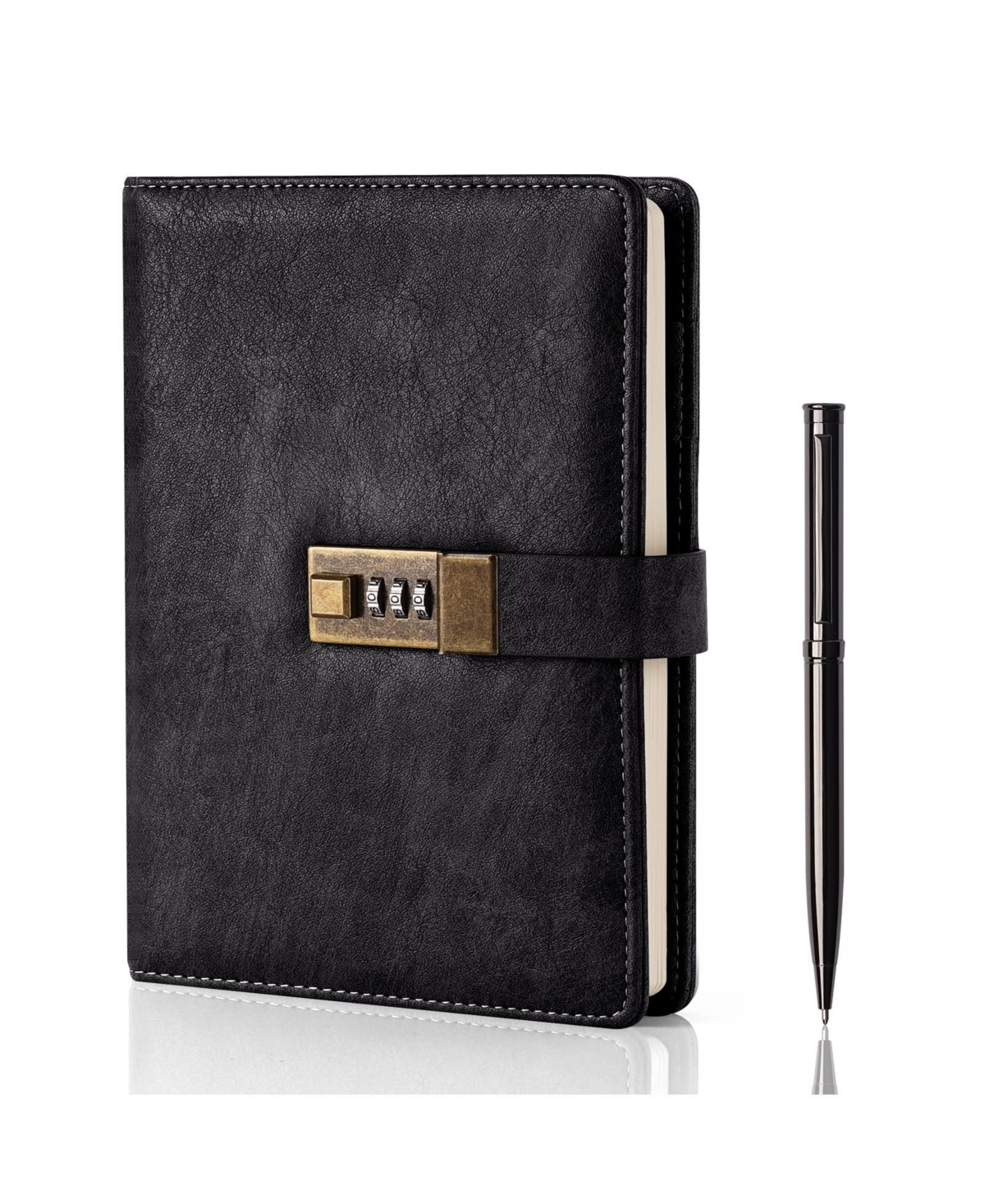 Click here for Gnuadz Diary Lock A5 Pu Leather Journal Vintage Pa... prices