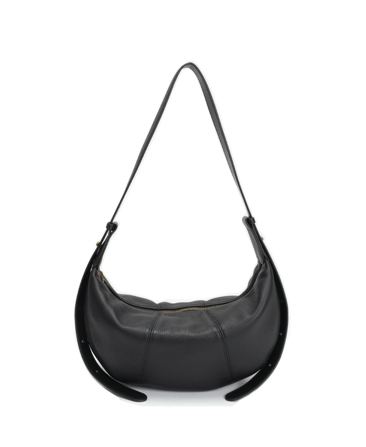 Click here for Susu Vera Leather Crescent Bag Half-Moon Hobo Croi... prices