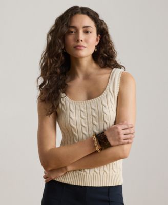 Click here for Lauren Ralph Lauren Womens Slim Fit Sleeveless Swe... prices