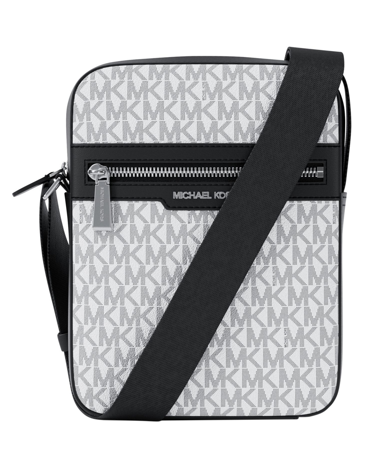 Click here for Michael Kors Mens Logo Crossbody Bag - Black prices