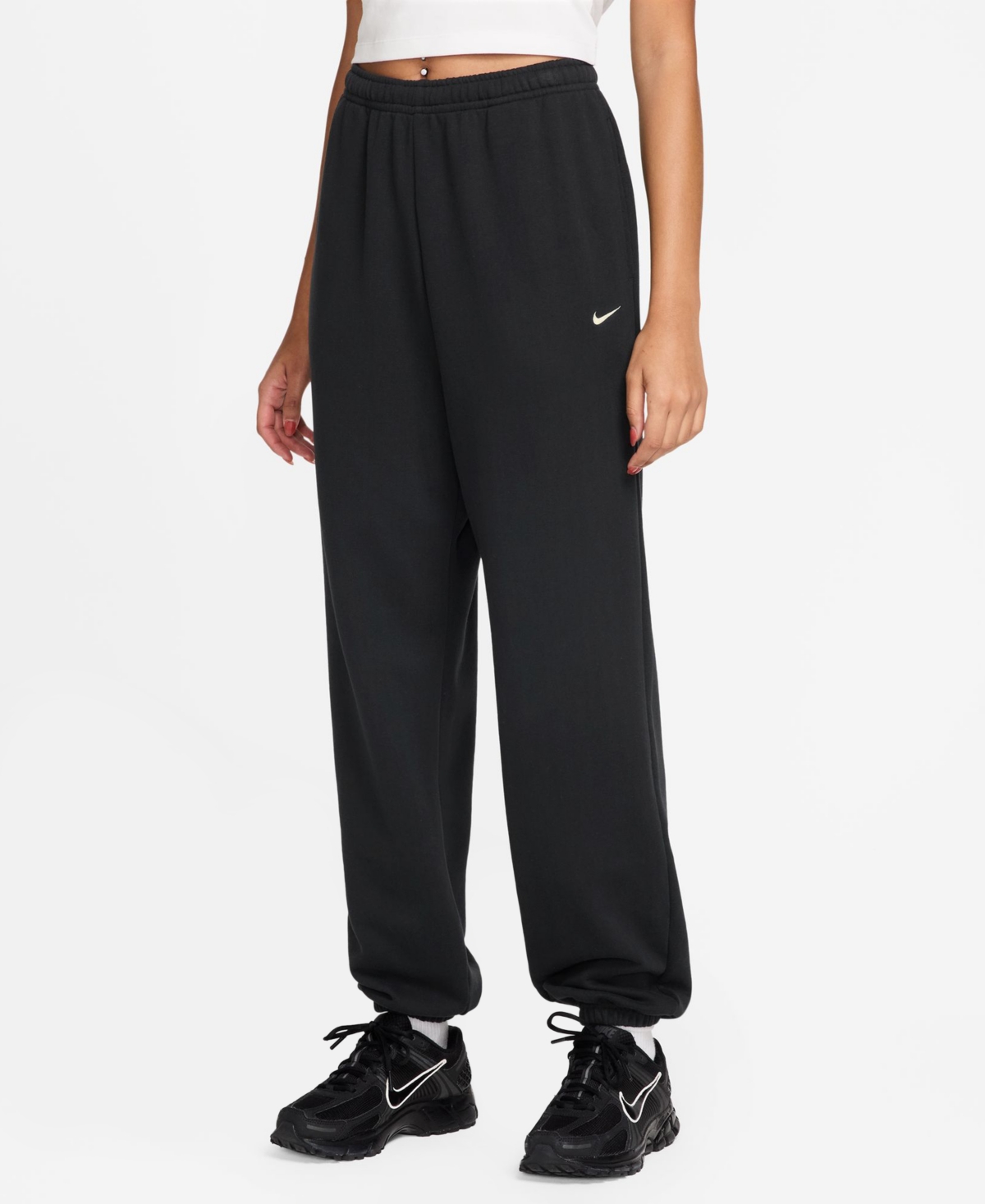 Click here for Nike Studio Fleece Heavyweight Womens High-Waisted... prices