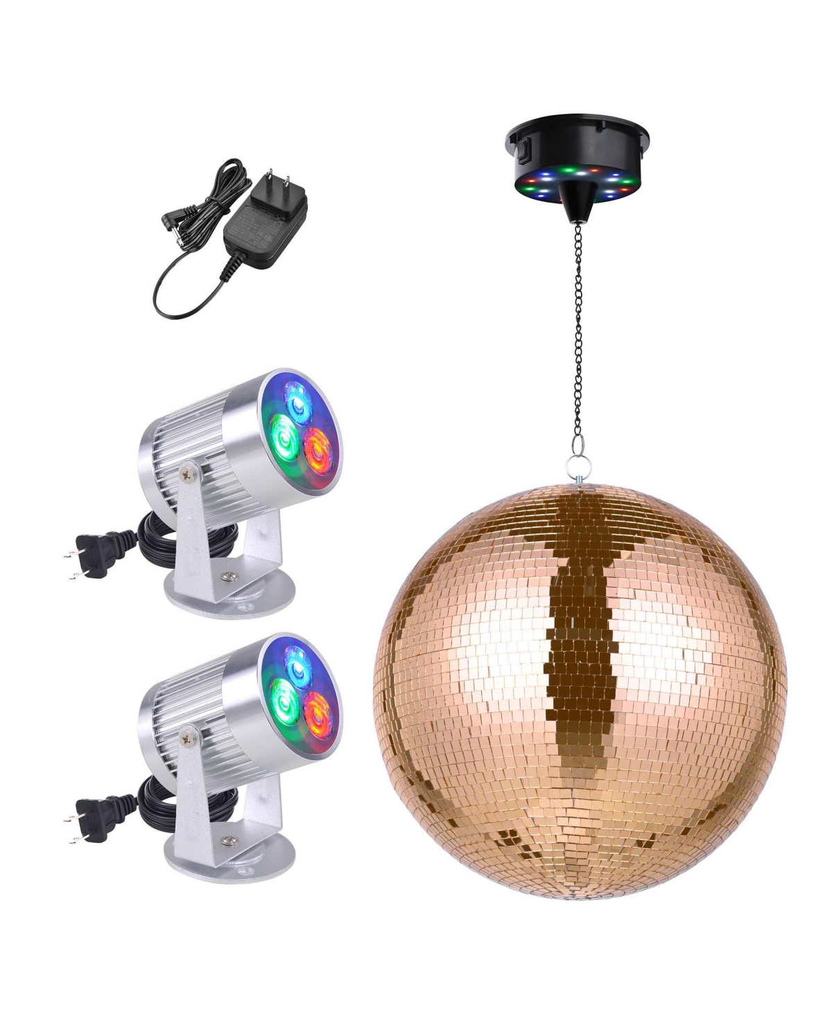 Click here for Yescom 16 Large Disco Ball with Motor and Light 6R... prices