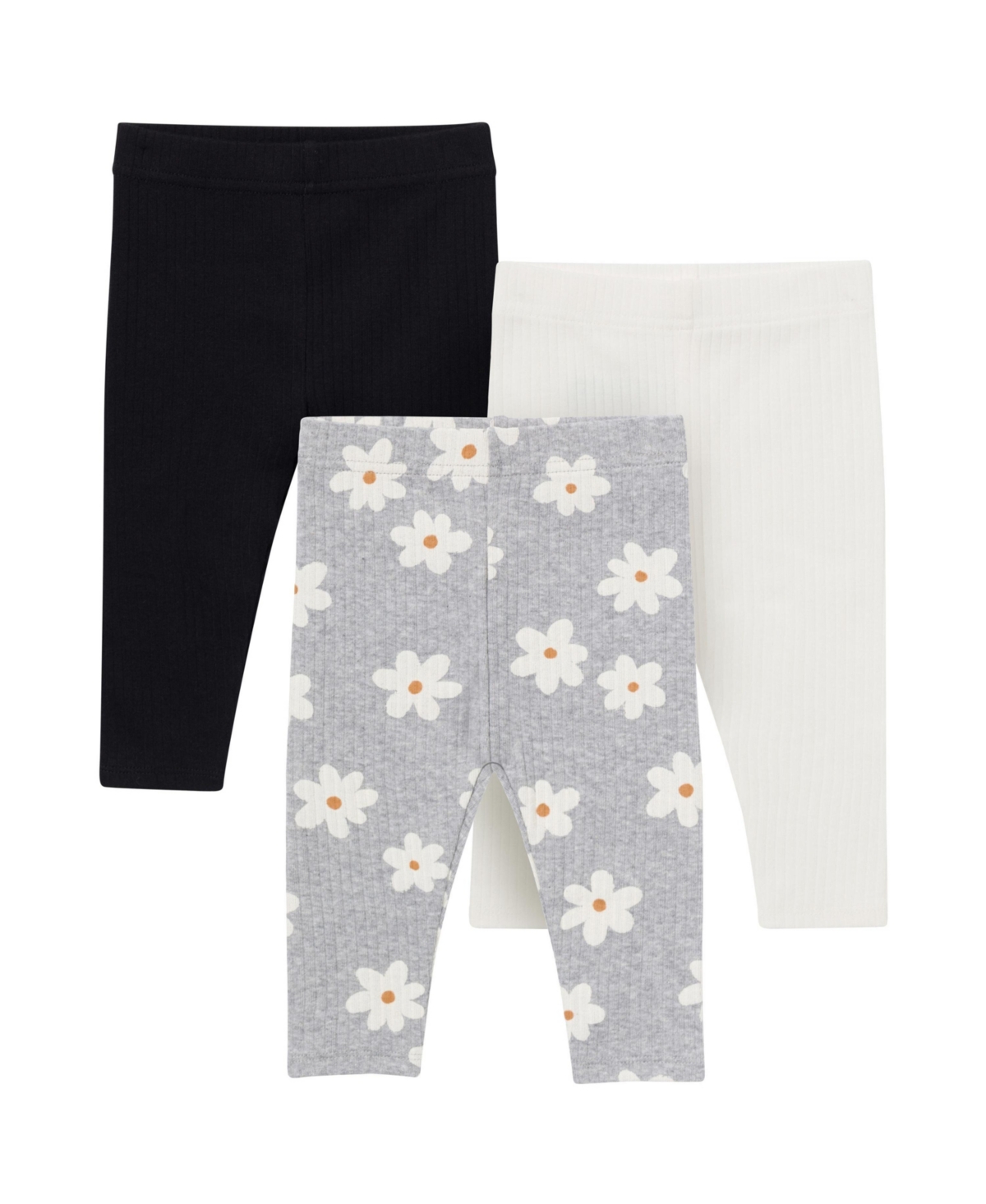 Click here for Gerber Toddler Girls 3-Pack Textured Leggings - Gr... prices
