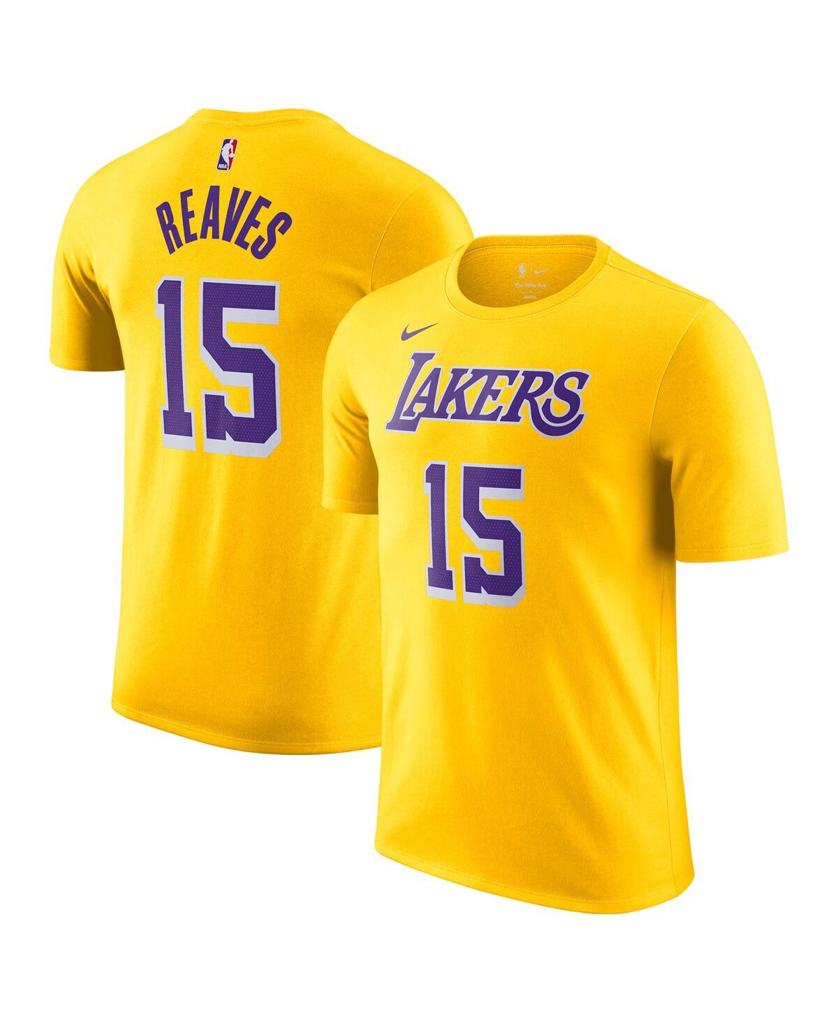 Click here for Nike Mens Austin Reaves Gold Los Angeles Lakers Ic... prices