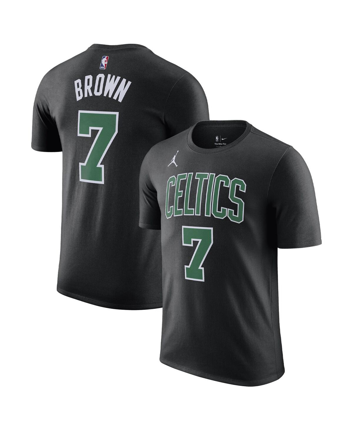 Click here for Jordan Mens Jaylen Brown Black Boston Celtics 2022... prices