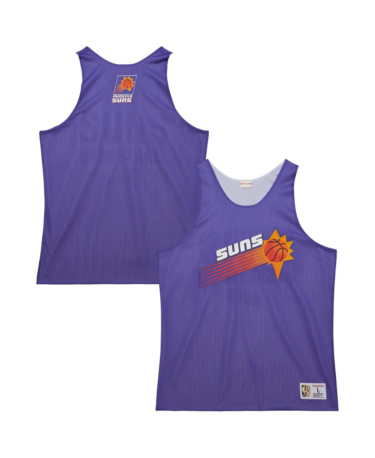 Click here for Mitchell & Ness Mens Purple/White Phoenix Suns Har... prices