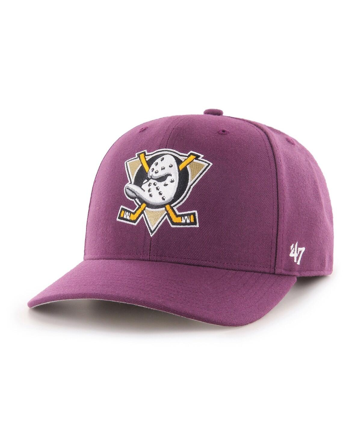 Click here for 47 Brand Mens Purple Anaheim Ducks Cold Zone Mvp A... prices