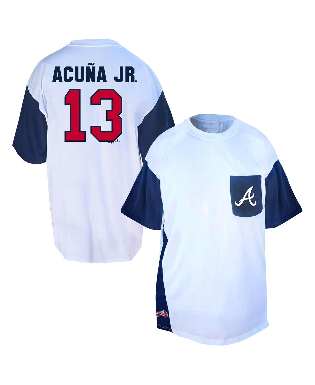 Click here for Fanatics Mens Profile Ronald Acuna Jr. White/Navy... prices