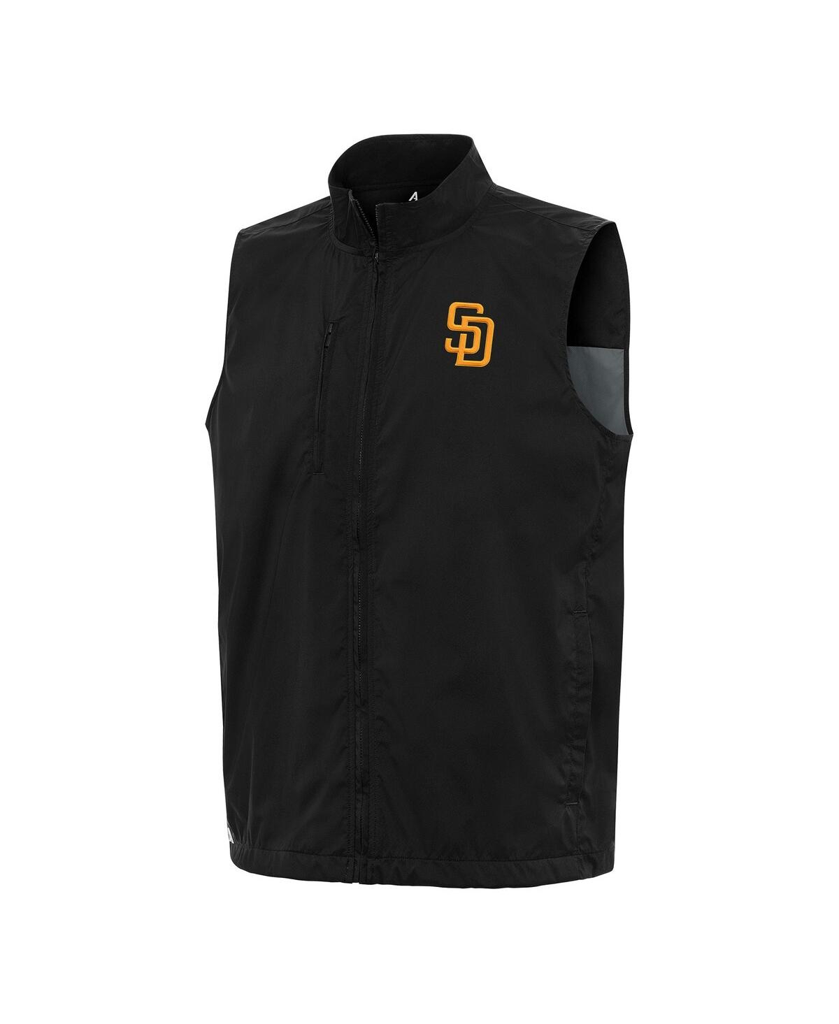 Click here for Antigua Mens Black San Diego Padres Brisk Full-Zip... prices