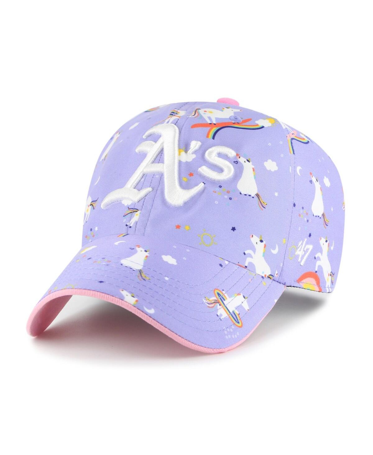 Click here for 47 Brand Big Girls Lavender Athletics Unicorn Clea... prices