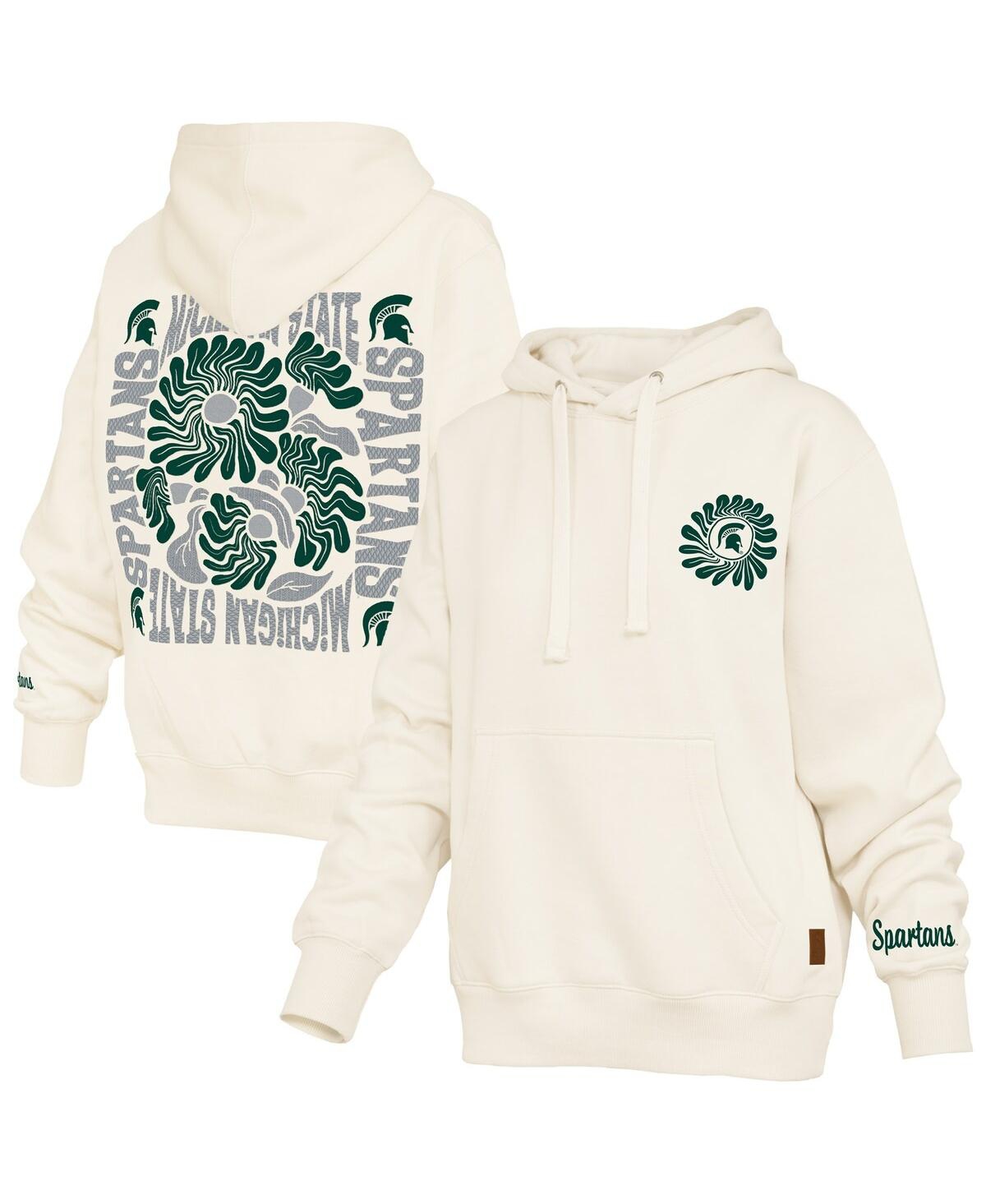 Click here for Pressbox Womens Cream Michigan State Spartans Elen... prices