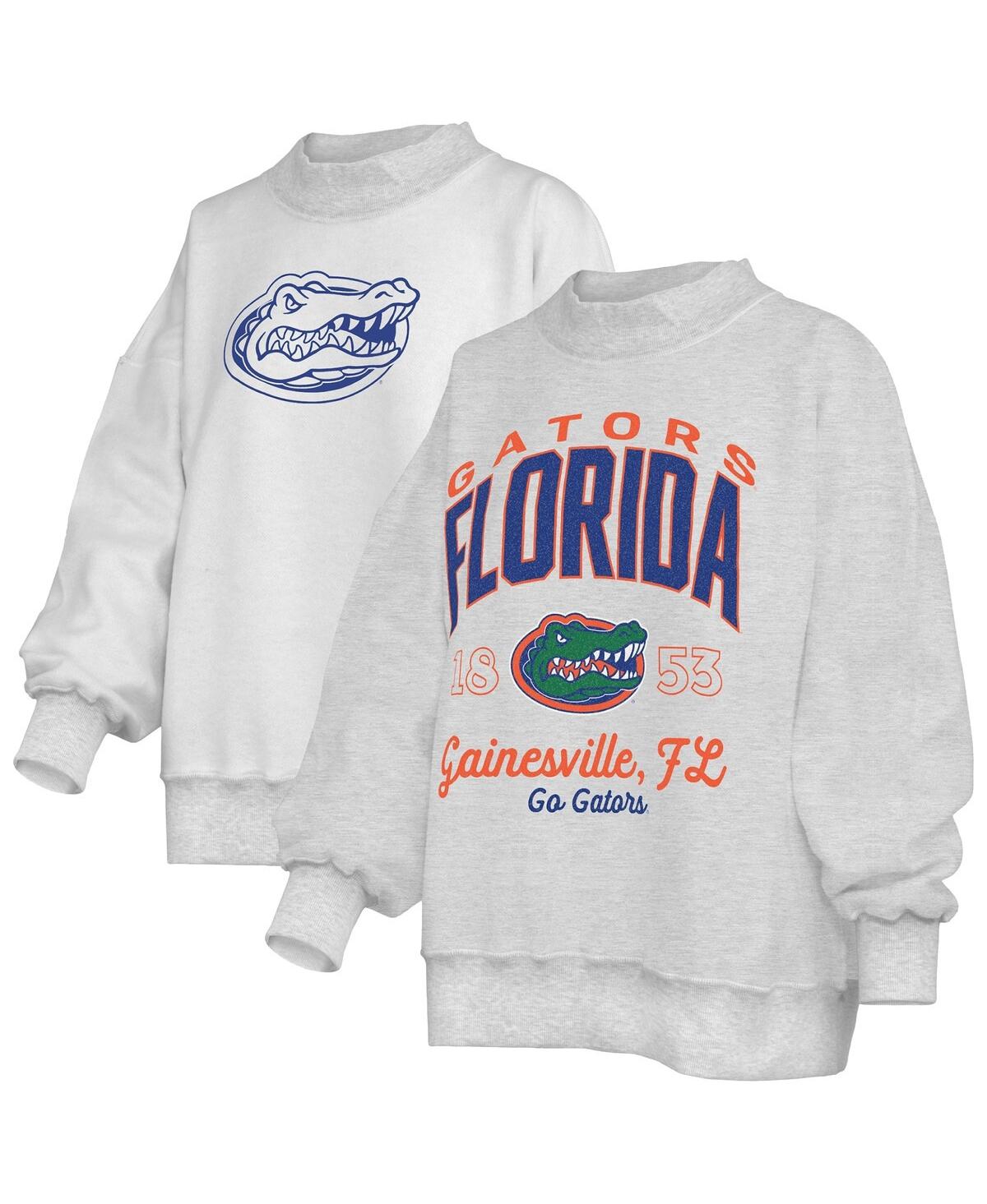Click here for Pressbox Womens Heather Gray Florida Gators Revers... prices