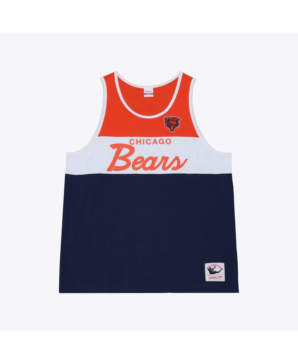 Click here for Mitchell & Ness Mens Navy/Orange Chicago Bears Hea... prices