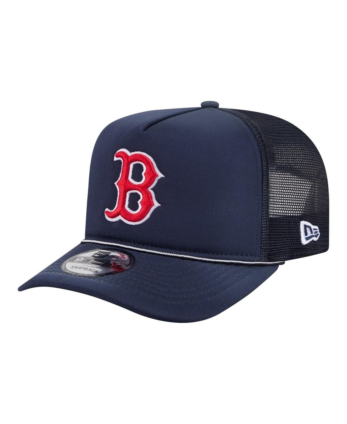 Click here for New Era Mens Navy Boston Red Sox Worn A-Frame 9FIF... prices