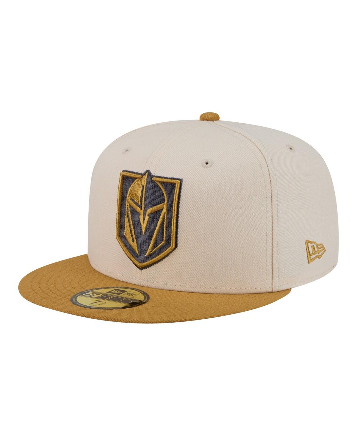 Click here for New Era Mens Cream/Tan Vegas Golden Knights Colorp... prices