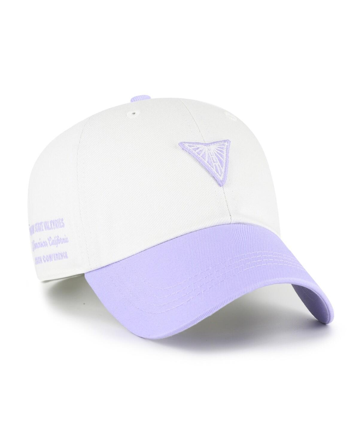 Click here for 47 Brand Mens and Womens White/Violet Golden State... prices