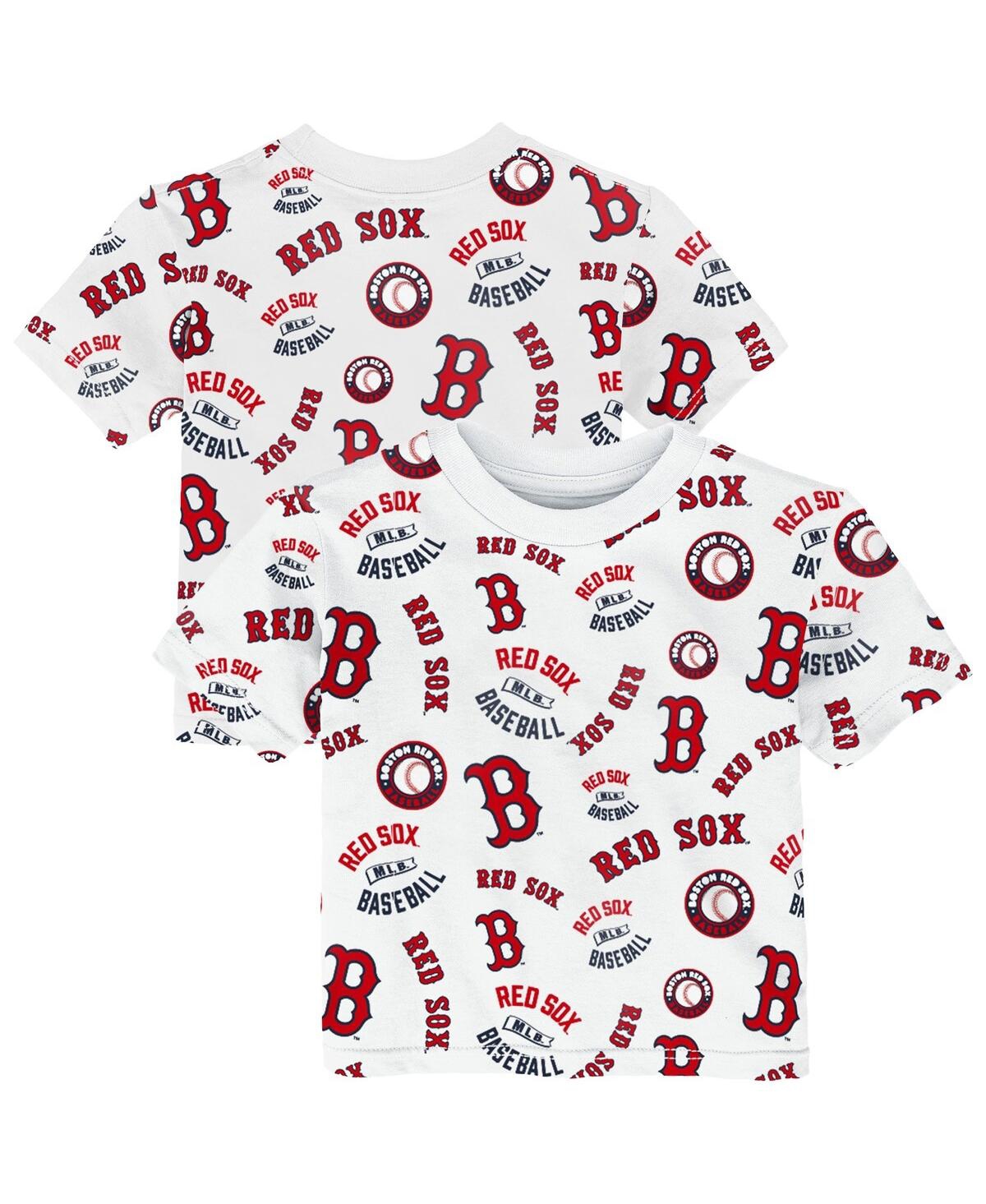 Click here for Outerstuff Toddler White Boston Red Sox Run Down T... prices