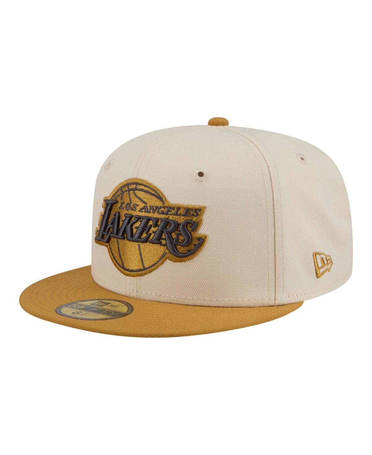 Click here for New Era Mens Cream/Tan Los Angeles Lakers Two-Tone... prices