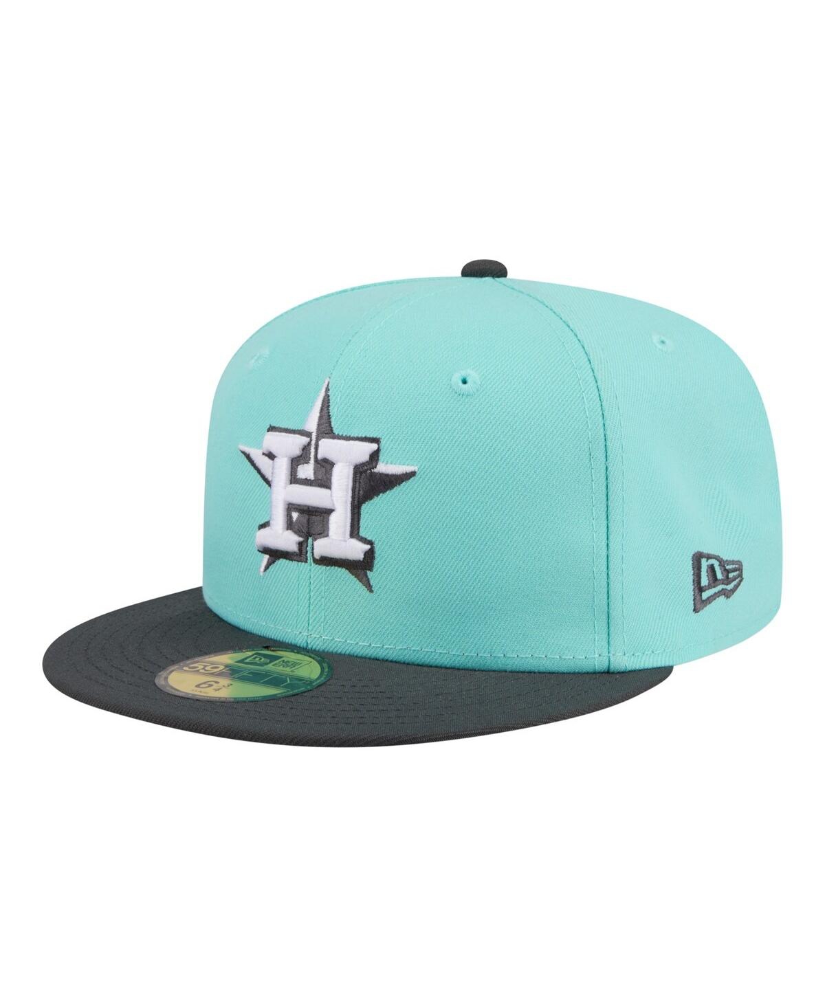 Click here for New Era Mens Turquoise/Charcoal Houston Astros Two... prices