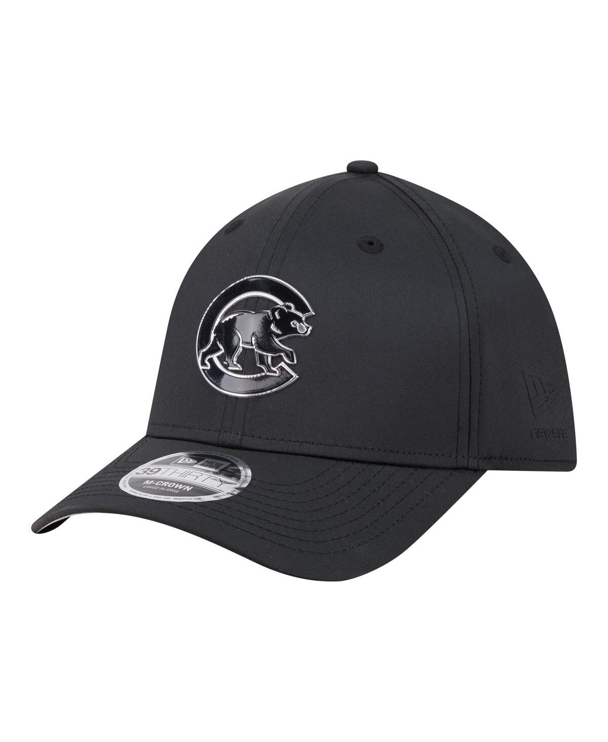 Click here for New Era Mens Black Chicago Cubs Metallic 39THIRTY... prices