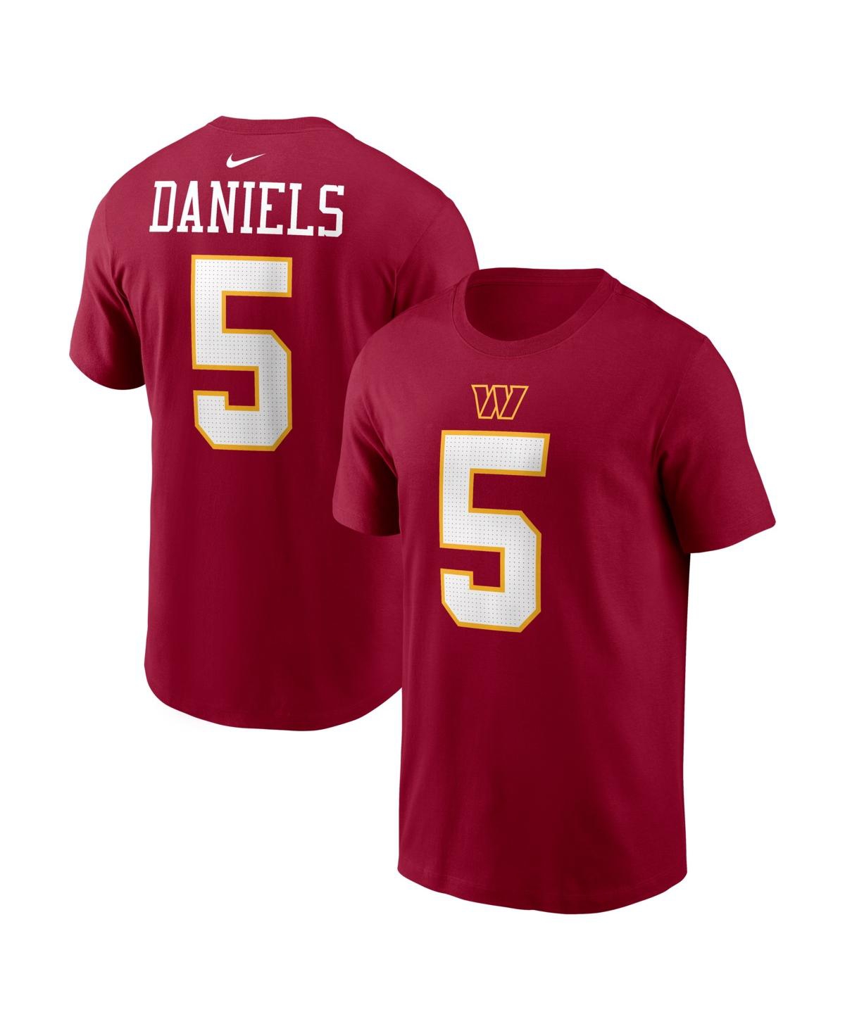 Click here for Nike Mens Jayden Daniels Burgundy Washington Comma... prices