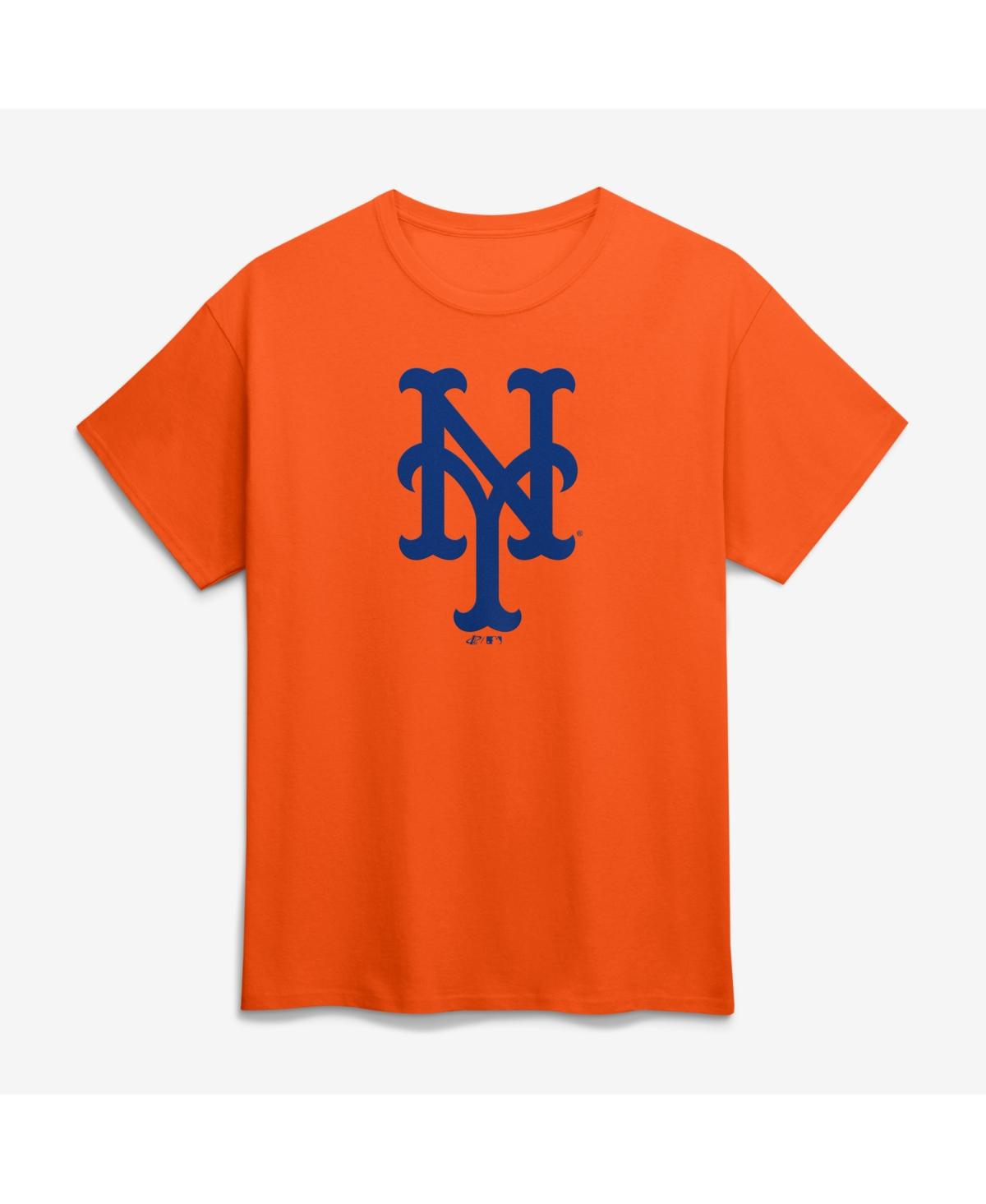 Click here for Logo Athletic Mens Orange New York Mets Logo T-Shi... prices