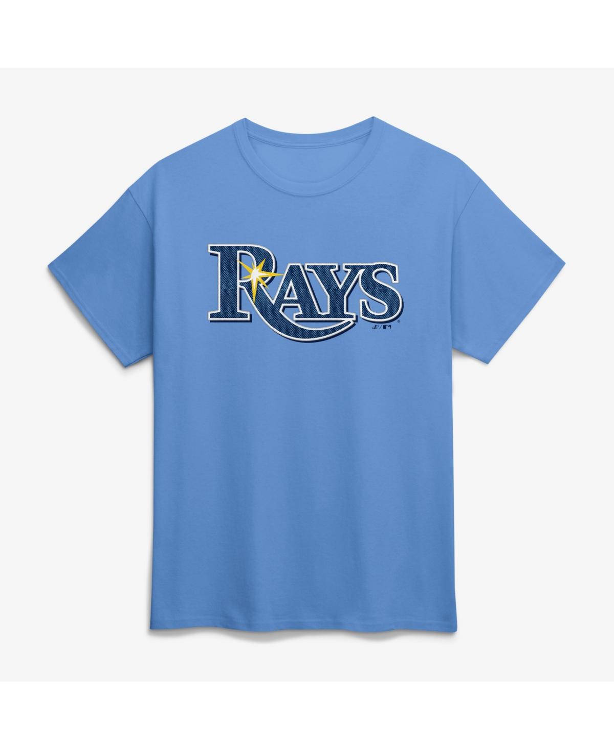 Click here for Logo Athletic Mens Light Blue Tampa Bay Rays Wordm... prices