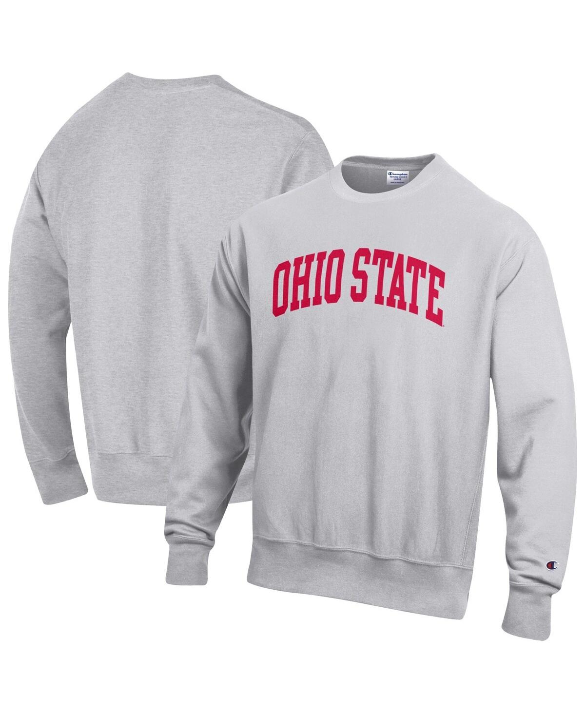 Click here for Champion Mens Gray Ohio State Buckeyes Reverse Wea... prices
