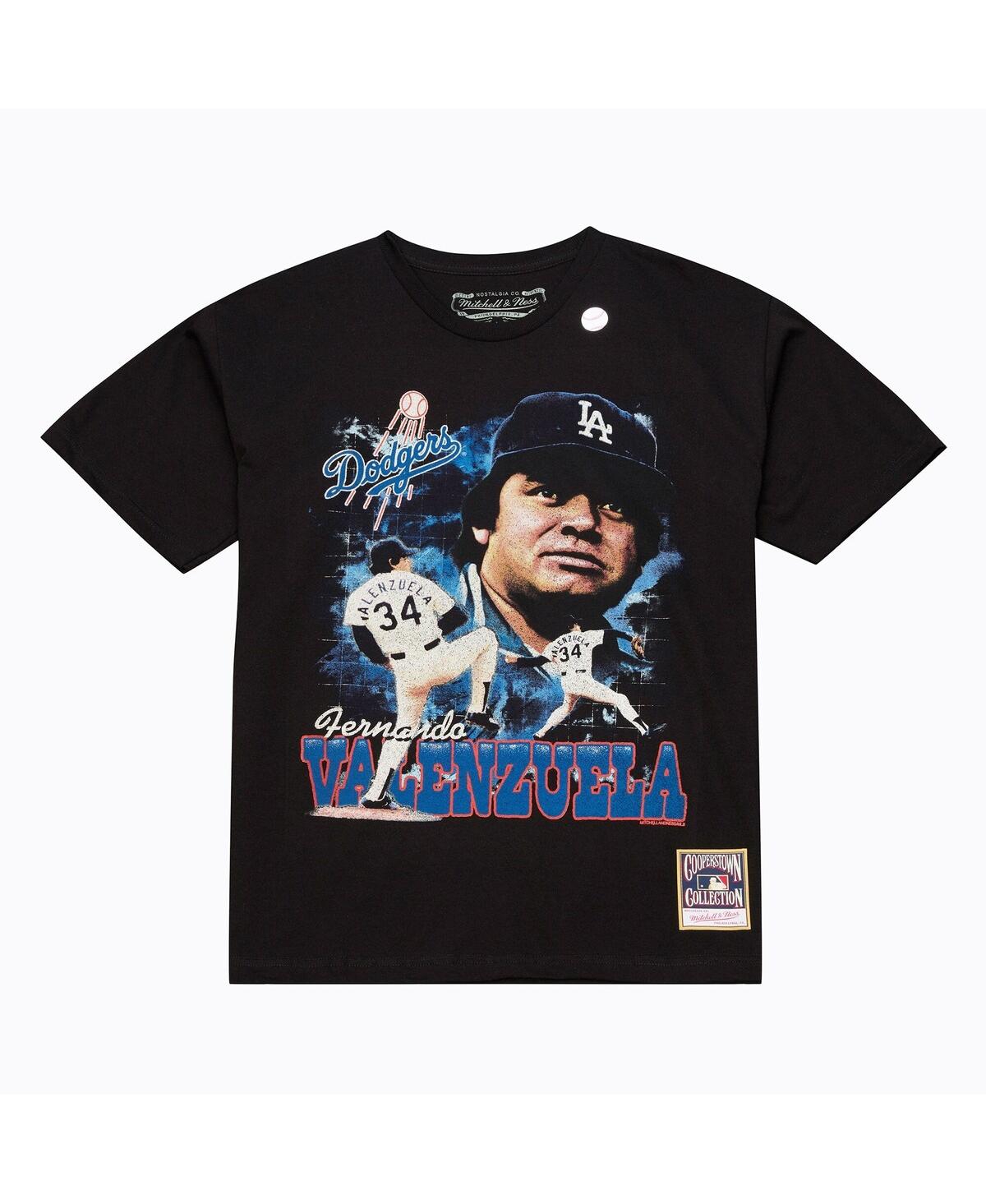 Click here for Mitchell & Ness Mens Fernando Valenzuela Black Los... prices