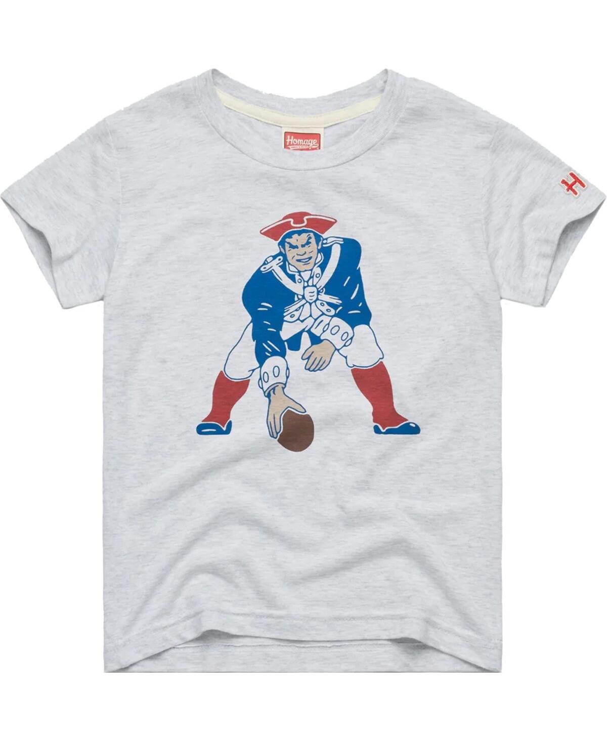 Click here for Homage Big Boys and Girls Ash New England Patriots... prices