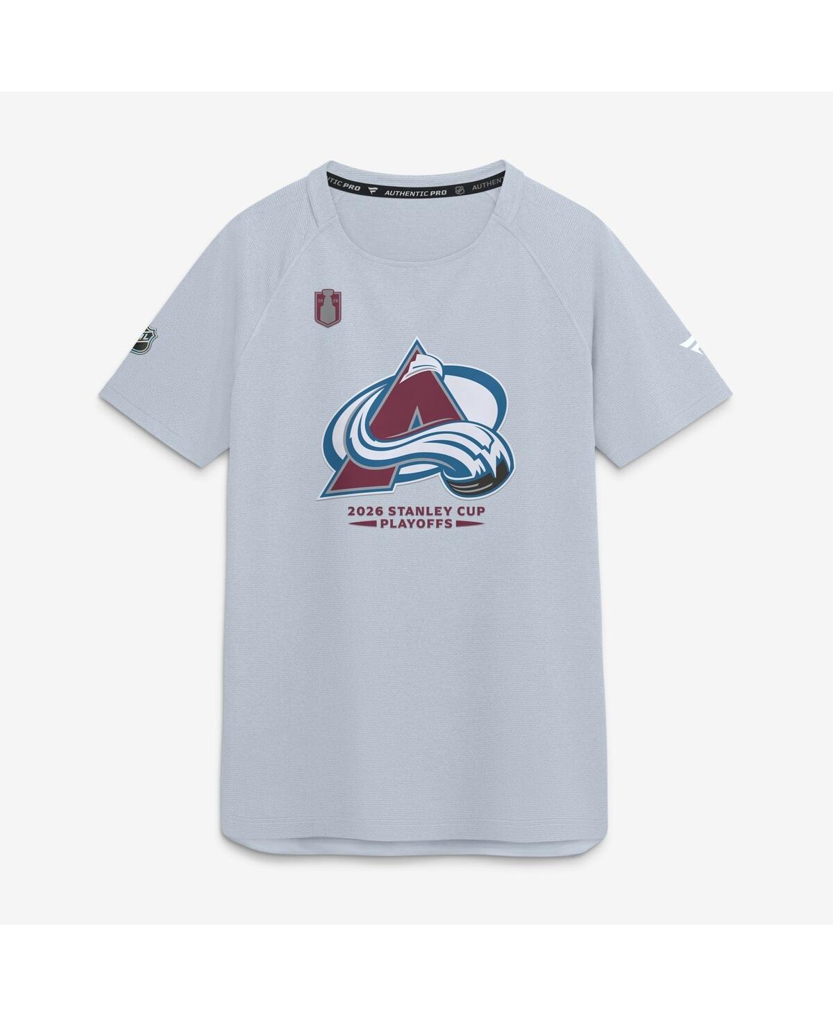 Click here for Fanatics Mens Gray Colorado Avalanche 2026 Stanley... prices