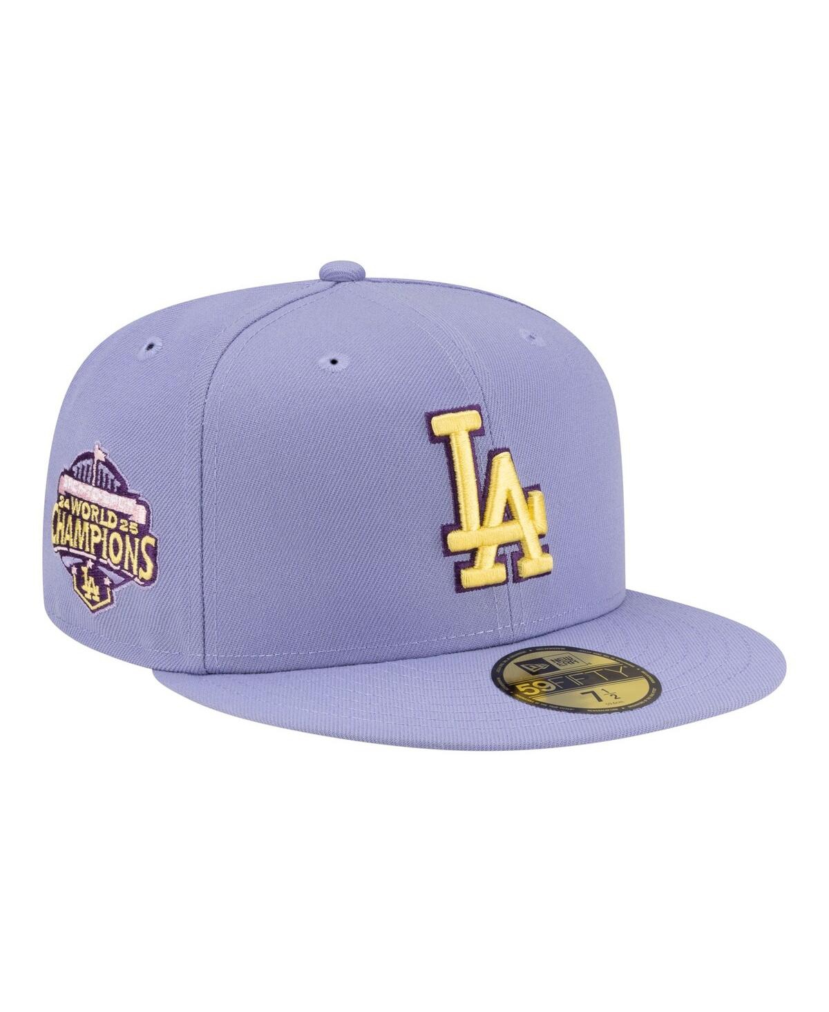 Click here for New Era Mens Light Purple Los Angeles Dodgers Lave... prices