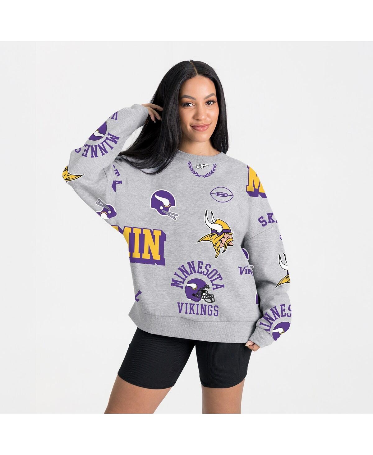 Click here for Gameday Couture Womens Heather Gray Minnesota Viki... prices