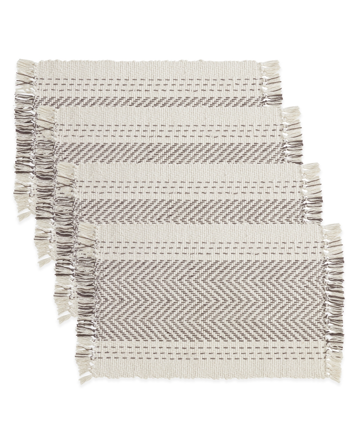 Click here for Saro Lifestyle Kantha Stitch Placemats  Set of 4 -... prices