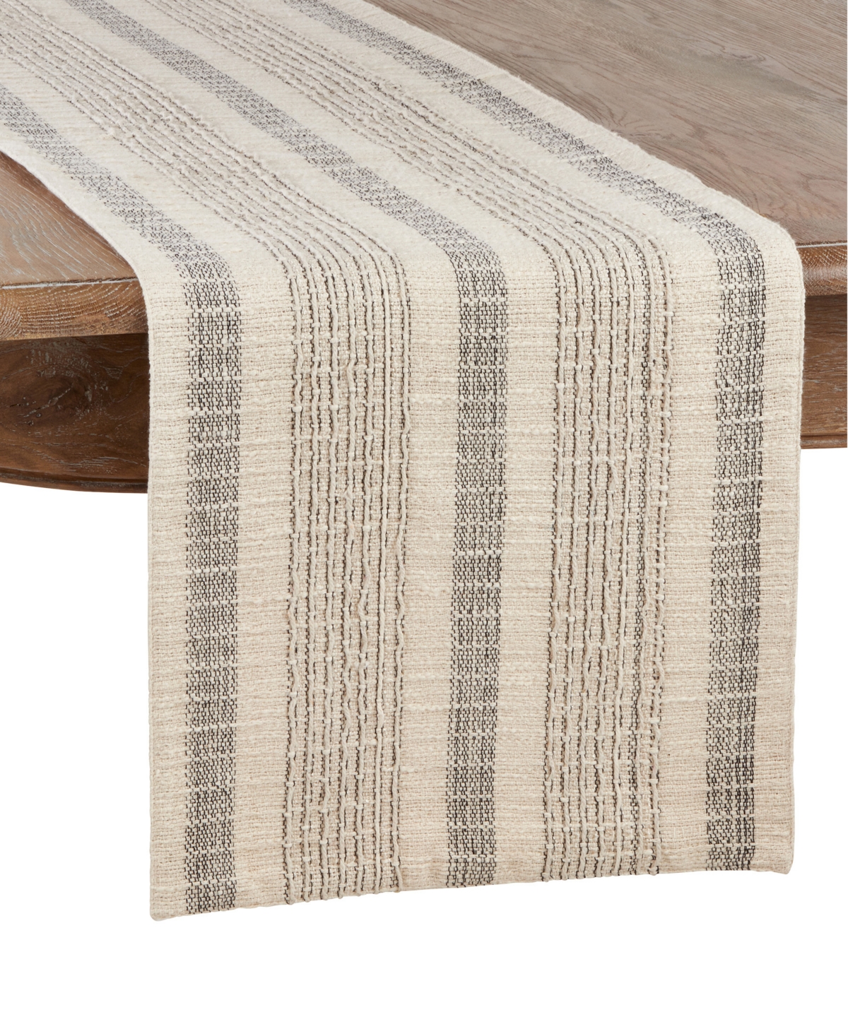 Click here for Saro Lifestyle Woven Striped Table Runner  16 x 72... prices